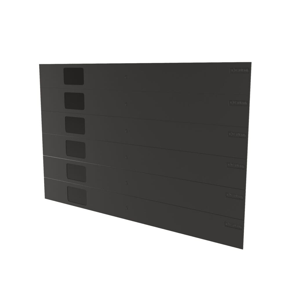 1RU Brush Panel | Eziblank