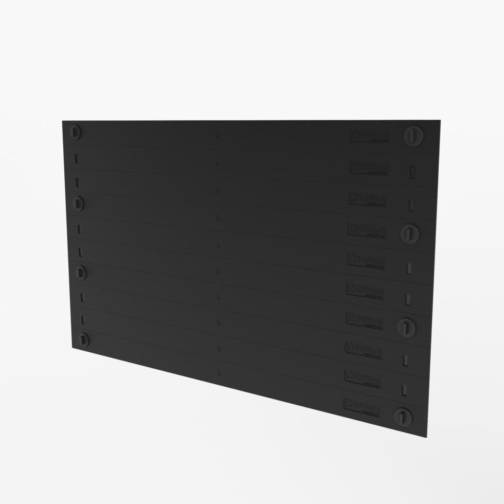 New 19" 6RU Universal Blanking Panel | Eziblank