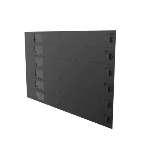 1RU Brush Panel | Eziblank